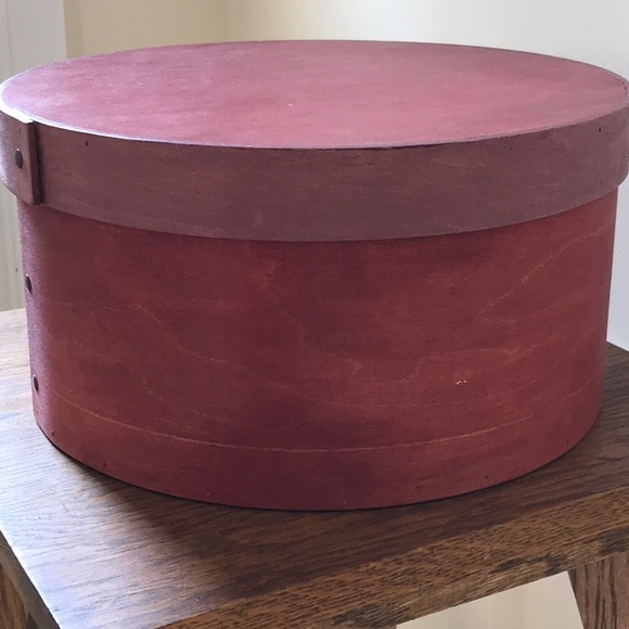 Amish | Accents | Amish Made Wood Hat Box Storage Box | Poshmark